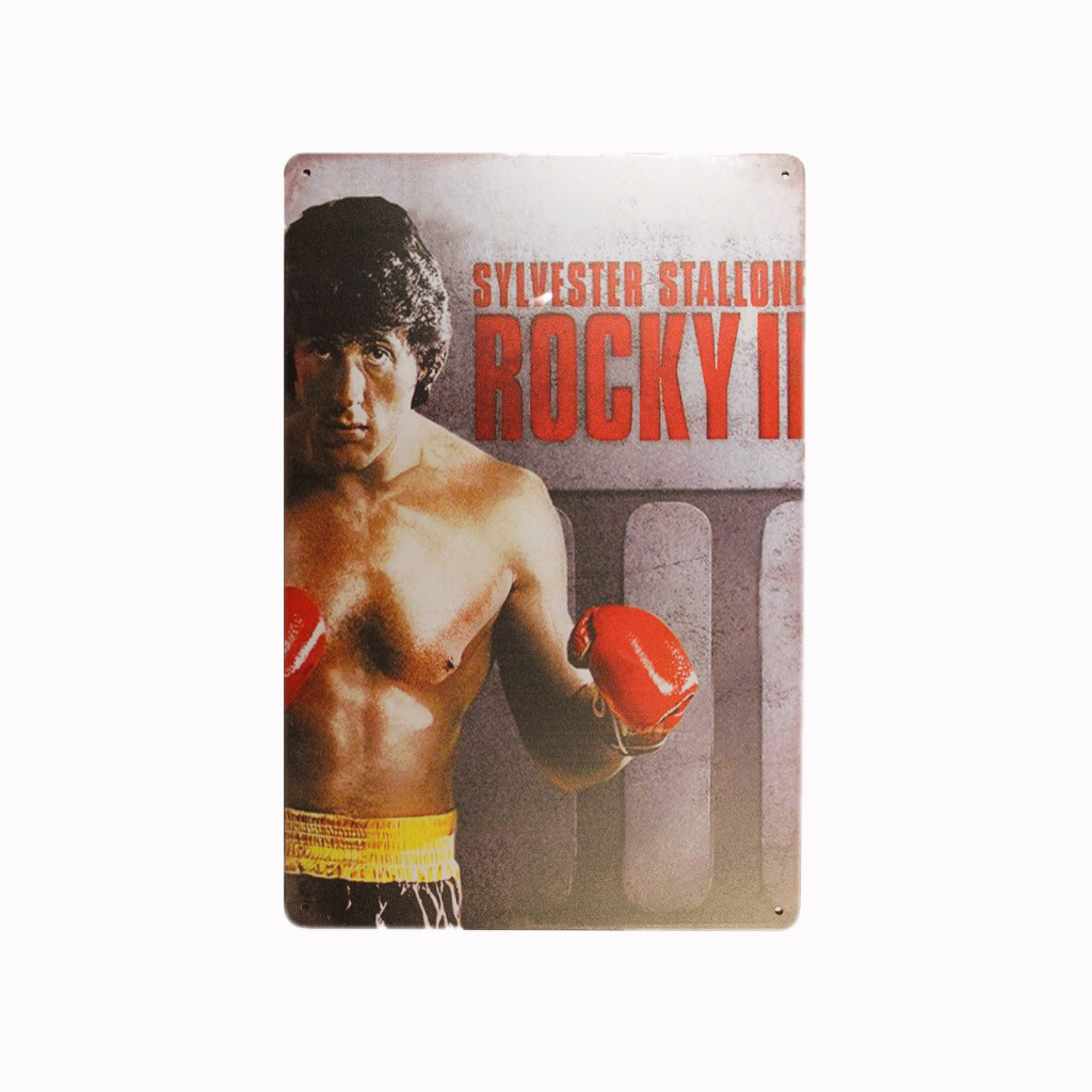 3x Tin Sign ROCKY II Sprint Drink Bar Whisky Rustic Look | eBay Australia