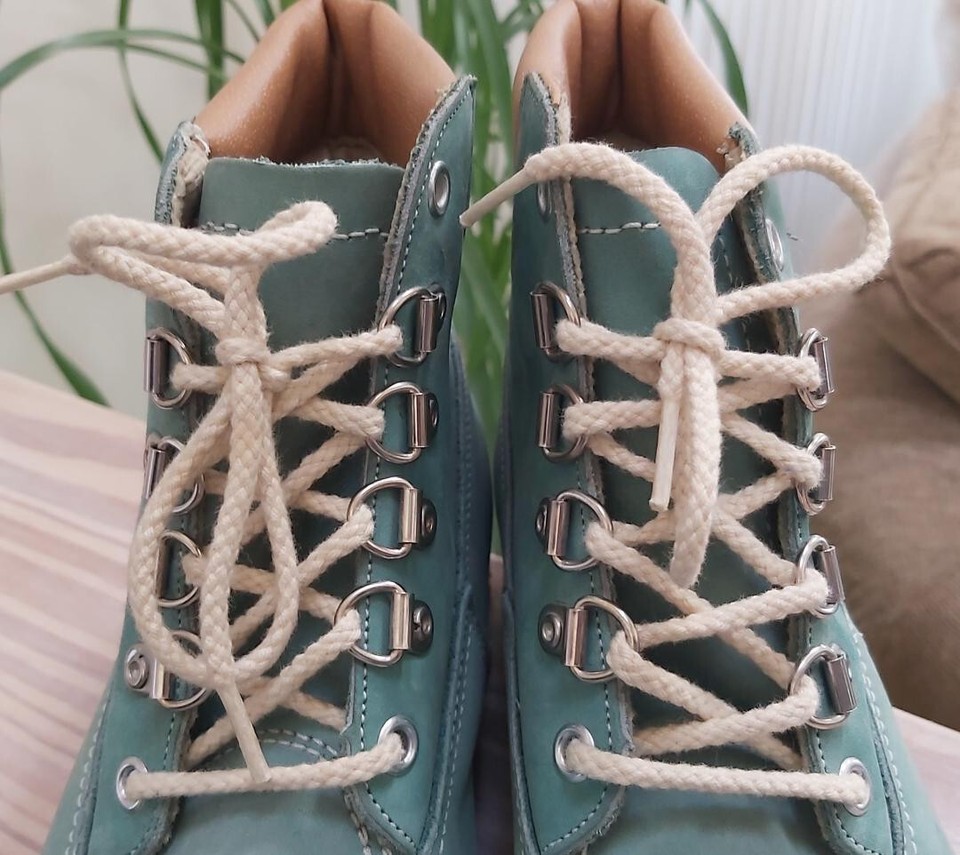 Vintage 1970s Original Dunham's Waffle Stompers Aqua Nubuck Leather ...