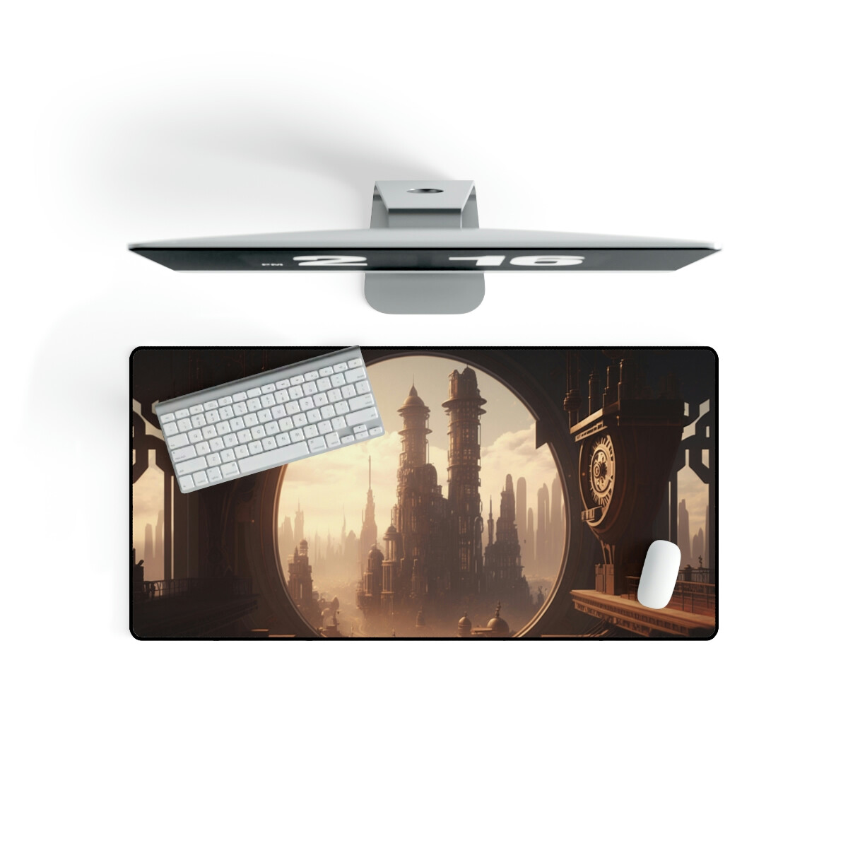 Steampunk Fantasy City Gaming Computer Mouse Pad | eBay