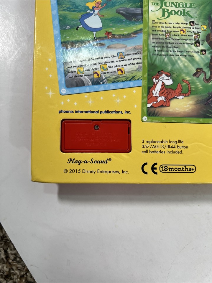 Disney: Sound Storybook Treasury 10 Stories 39 Sounds 9781450893985| eBay