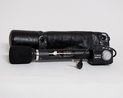 Canon BM-50 BM50 Boom Microphone Vintage Camcorder | eBay