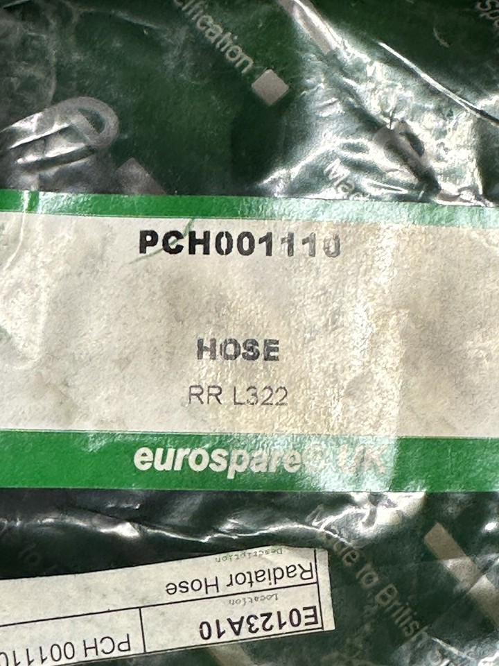 Radiator Hose Replacement for Land Rover Range Rover HSE 4.4L PCH001110 ...