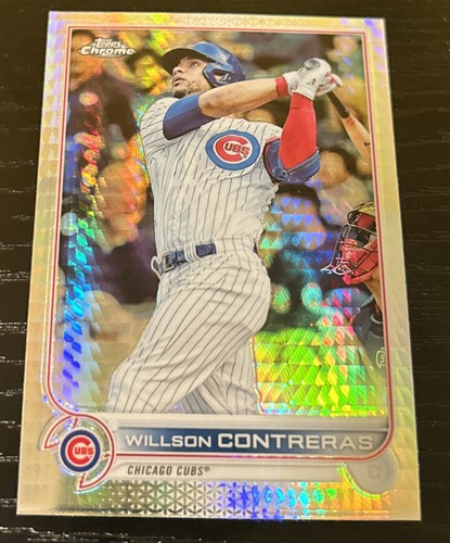 2022 Topps Chrome Wilson Contreras Prism Refractor | eBay