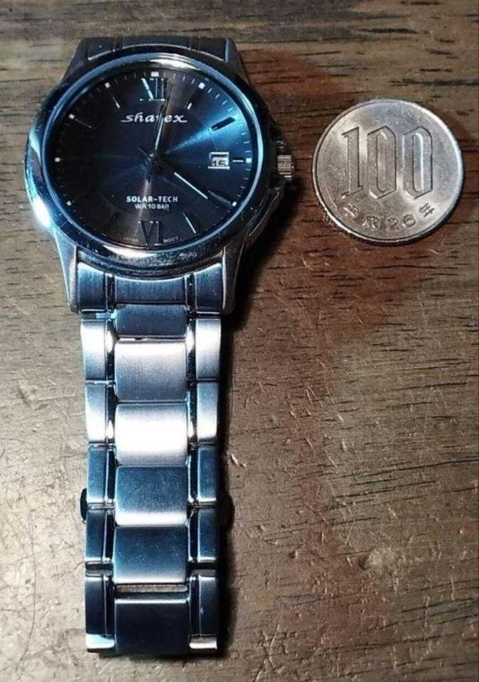 AW46 Citizen Sharex Solar Watch Operation confirmed with date | eBay