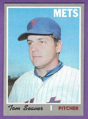 1970 Topps - #300 Tom Seaver - New York Mets - ExMt CENTERED | eBay