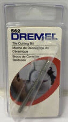 DREMEL 562 ROTARY POWER TOOL 1/8" TILE CUTTING BIT ATTACHMENT NEW SALE ...