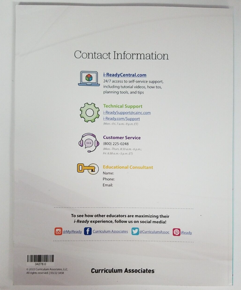 i-Ready Teacher Success Guide 2022-2023 - NEW | eBay