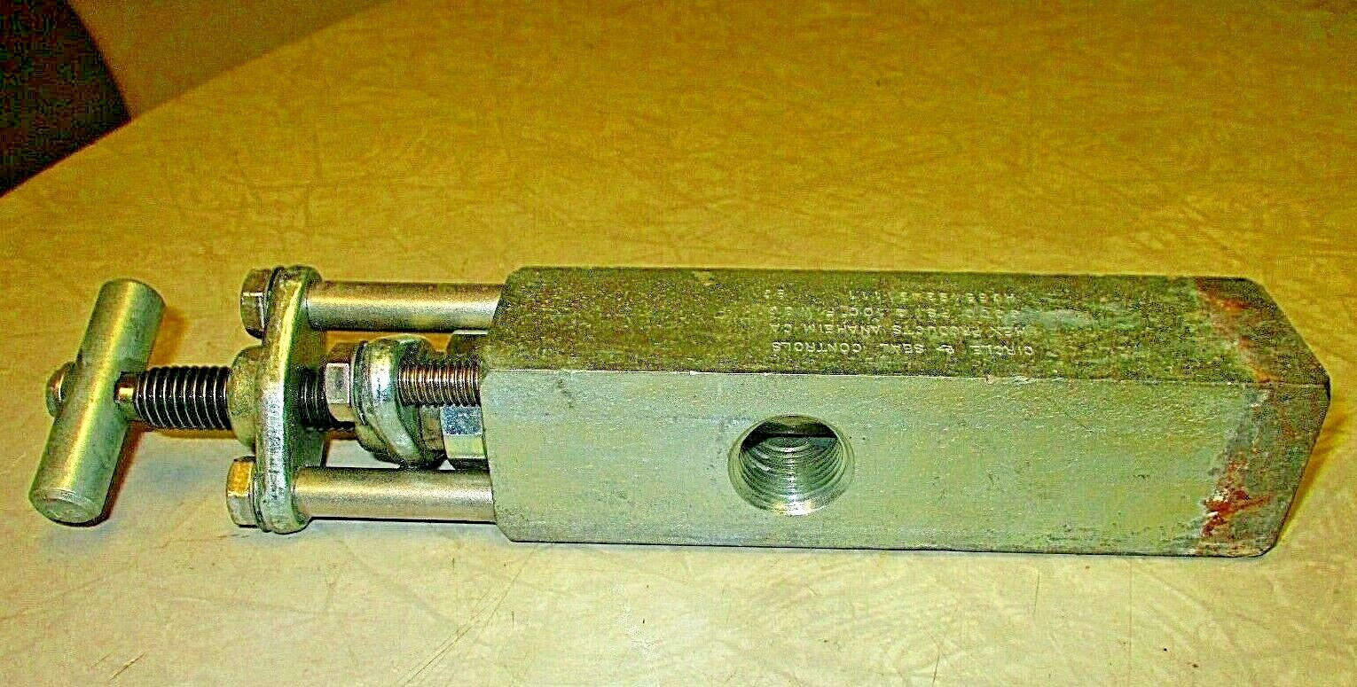 Orifice Block Gauge Valve | HEX HG651S3431111 | 1/2" FSW X 1/2 FNPT ...