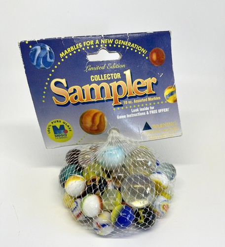 Mega Fun Classic Marbles Net Bag 10 Oz Assortment Ages 5 Included for ...