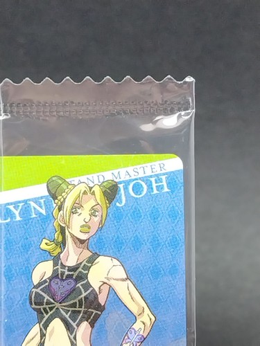 Jolyne Cujoh JoJo's Bizarre Adventure Stone Ocean Wafer Card No.01 ...