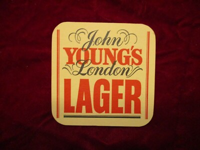 John Young's London Lager Coaster | eBay