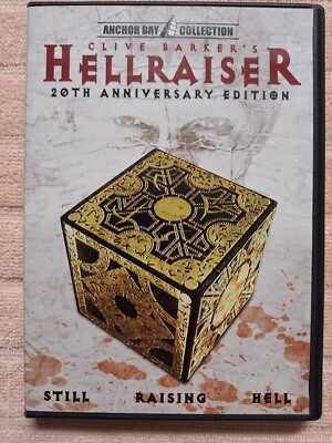 Hellraiser (DVD, 2007, 20th Anniversary Edition) Like New Disc ...