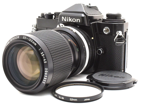 Meter Works 【NEAR MINT】NIKON FE Ai-s zoom NIKKOR 35-105mm f3.5-4.5 lens ...