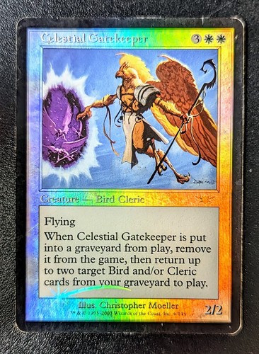 Celestial Gatekeeper [Legions] **FOIL** - MtG Magic the Gathering - NM ...