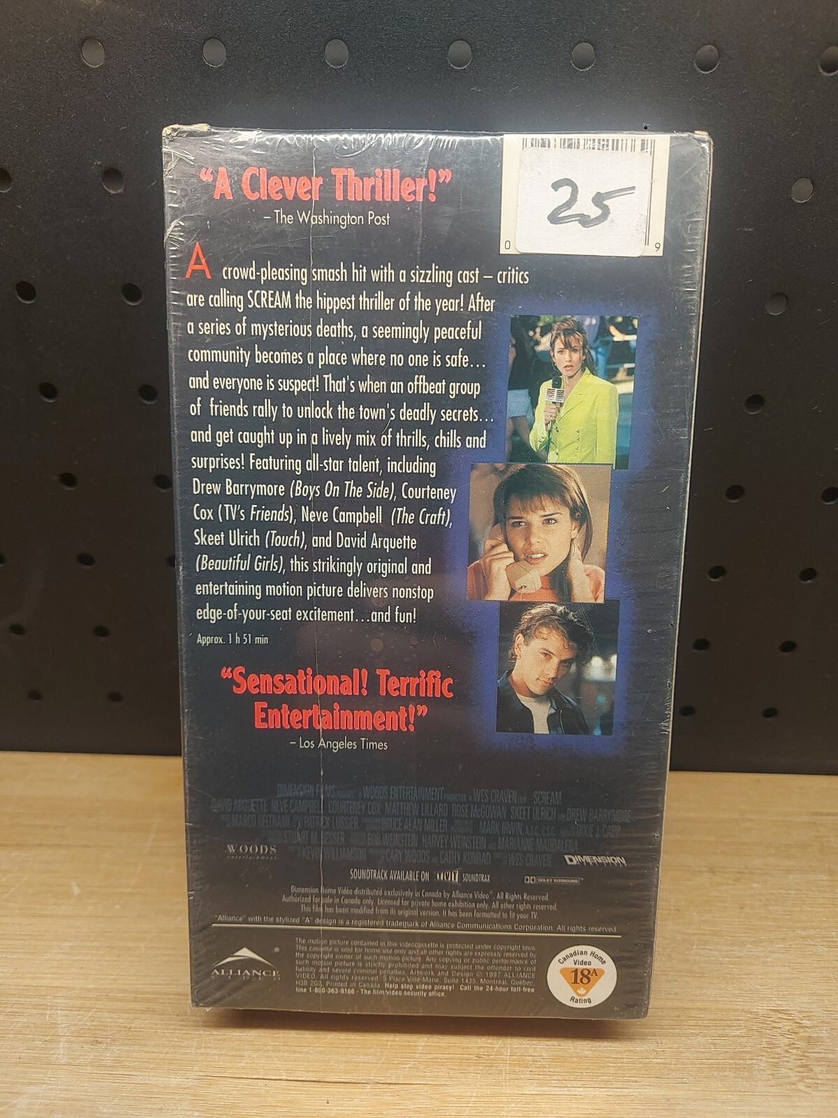 Scream (VHS, 1997) for sale online | eBay