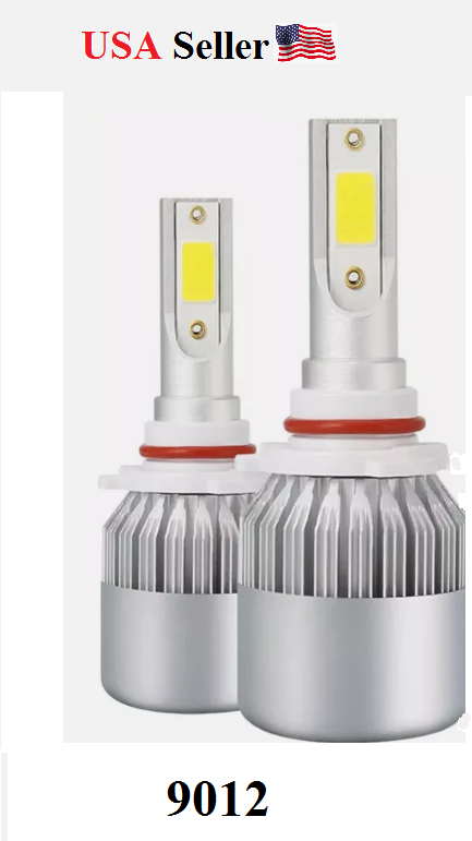 H1/H4/H7/H11/H13/9005/06/5202/9007/9012 C6 LED Headlight 6500K White Hi ...