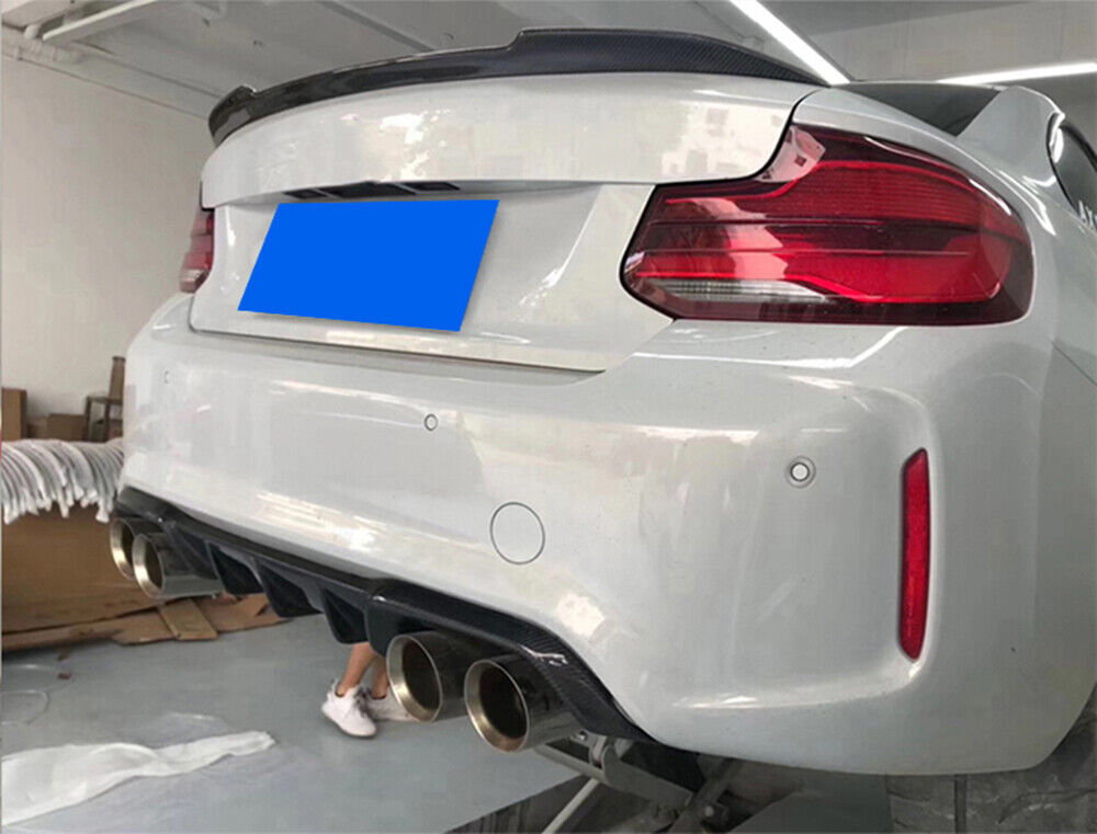 For BMW F87 M2 Coupe 2DR 2016-2022 Rear Diffuser Spoiler Lip Cover ...