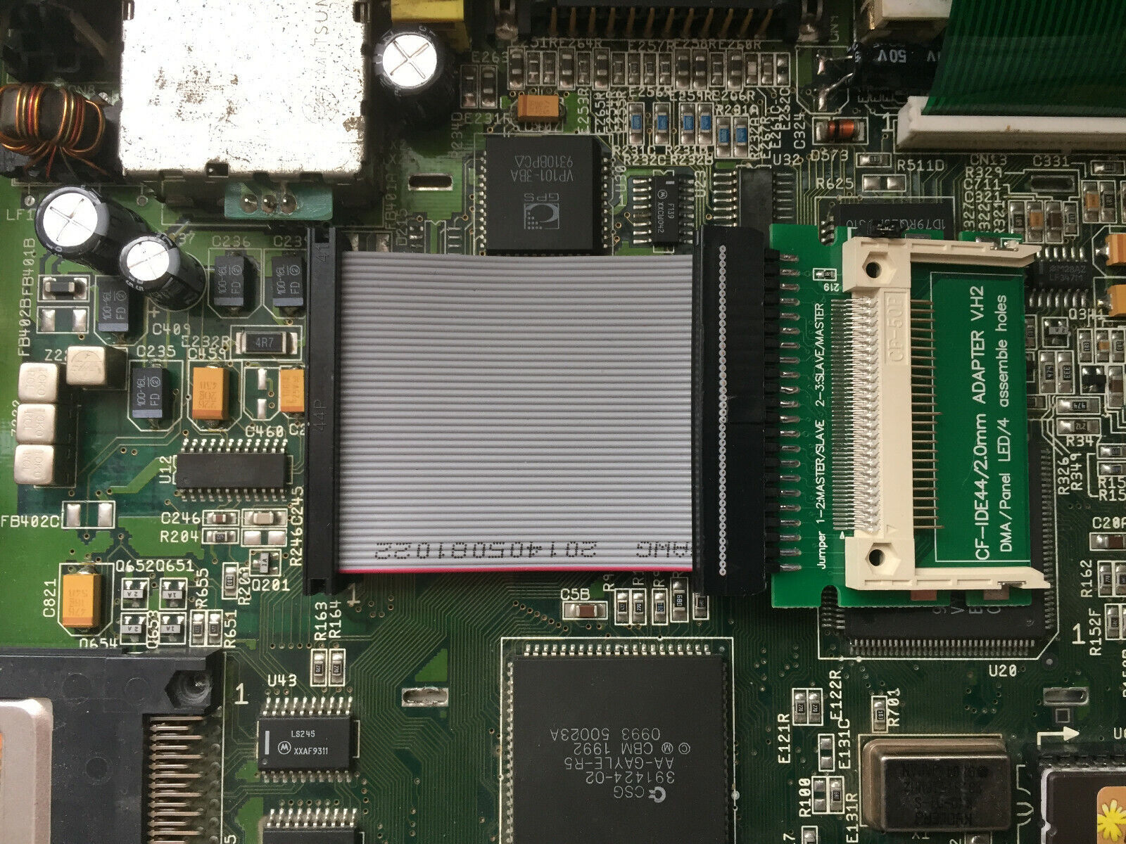 New Workbench System 3.1 on 4GB CF Card + Adapter Amiga 600 1200 Hard ...