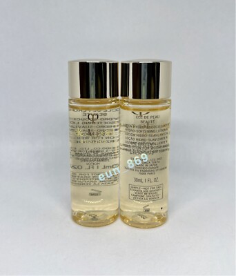 2 x Cle de Peau Beaute Hydro Softening Lotion CPB 1oz / 30ml Each Total 2oz New | eBay