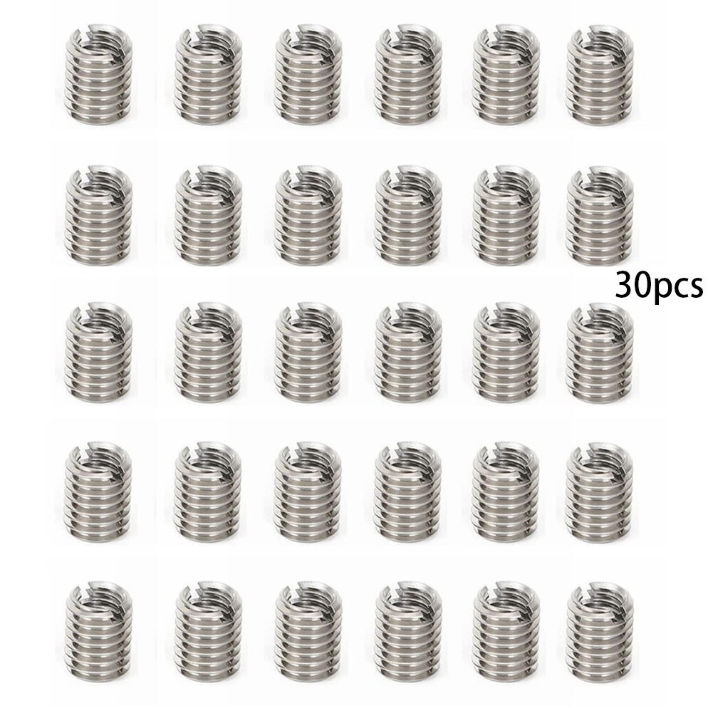 30x STAINLESS THREAD ADAPTERS M8 8MM MALE TO M6 6MM FEMALE THREADED ...