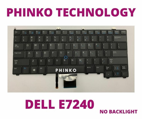 NEW Keyboard For Dell Latitude E7440 E7420 E7240 NO Backlit | eBay ...