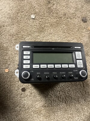 OEM VW Golf Rabbit Passat Premium 7 Radio CD Changer MP3 Player DELPHI ...