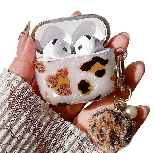 PHOEAC for Airpod 4 Case Cute Luxury Cheetah Print Protective Cover ...