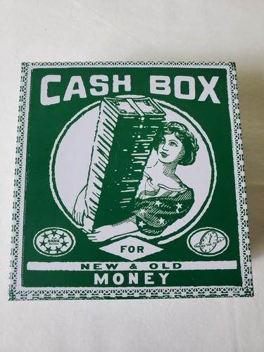 Collectible Tin! Blue Q Tin Cash Box Petite Cigar Box | eBay