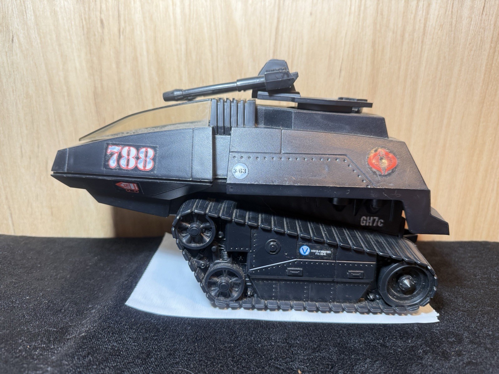 Cobra HISS Tank 100% Complete 1983 GI Joe ARAH Hasbro Vintage Vehicle ...
