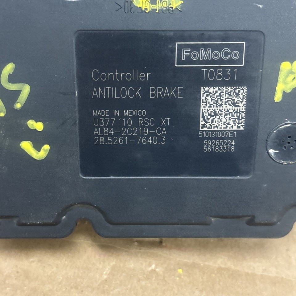 2010-2011 FORD ESCAPE ABS ANTI-LOCK BRAKE PUMP (MODULE ONLY) AL84-2C219 ...