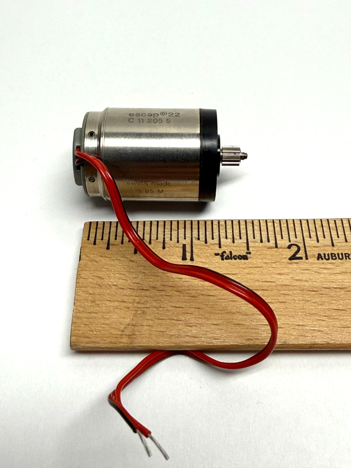 Vintage Portescap Escap 22 C 11 205 5 DC Coreless Motor - Swiss Made | eBay