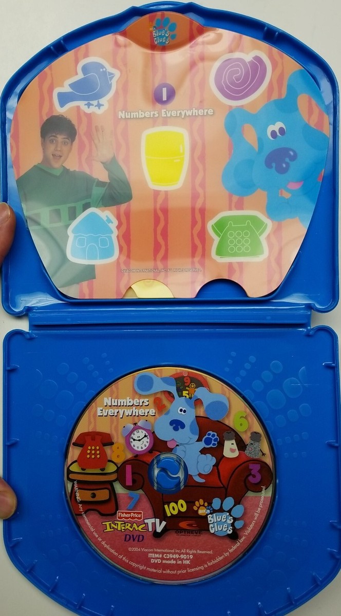 Blues Clues Numbers Everywhere