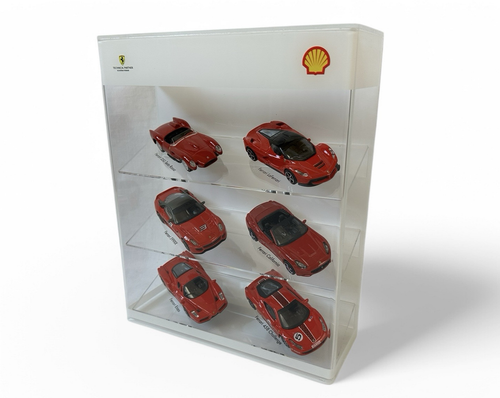 FERRARI SHELL SCUDERIA FERRARI OFFICIAL MODEL CAR STORE DISPLAY | SHOP ...