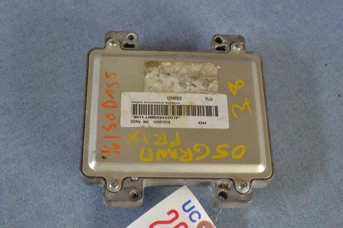 2005 Pontiac Grand Prix 12598322 12591278 Engine Control Module ECM ECU ...