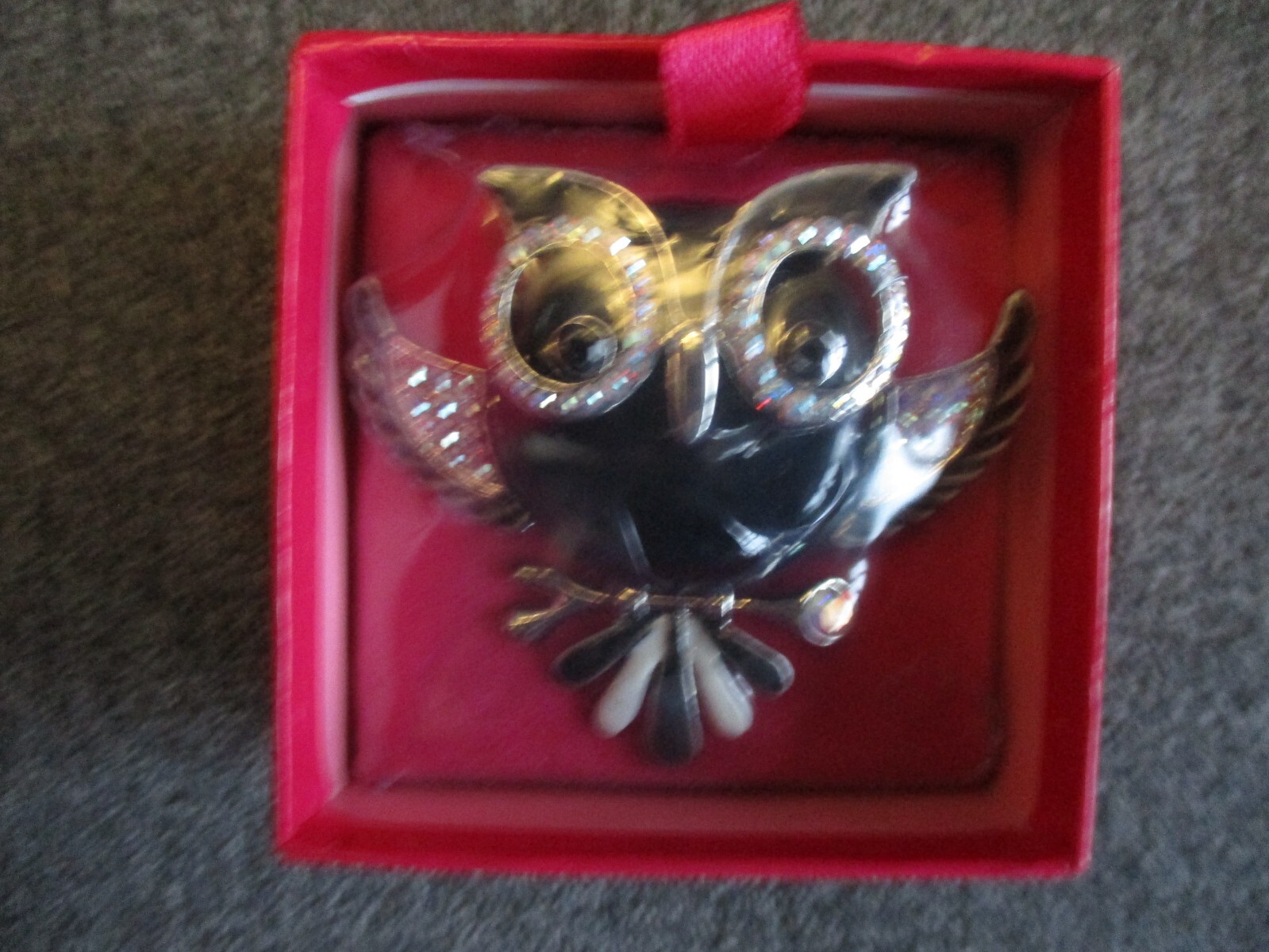 VINTAGE BUTLER AND WILSON OWL BROOCH UNUSED | eBay UK