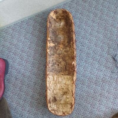 Birch bark Handmade Tray Indigenous | eBay