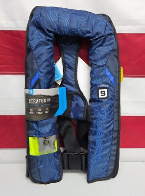 Bluestorm Stratus 35 Inflatable Life Jacket USCG Approved Type 2 PFD ...