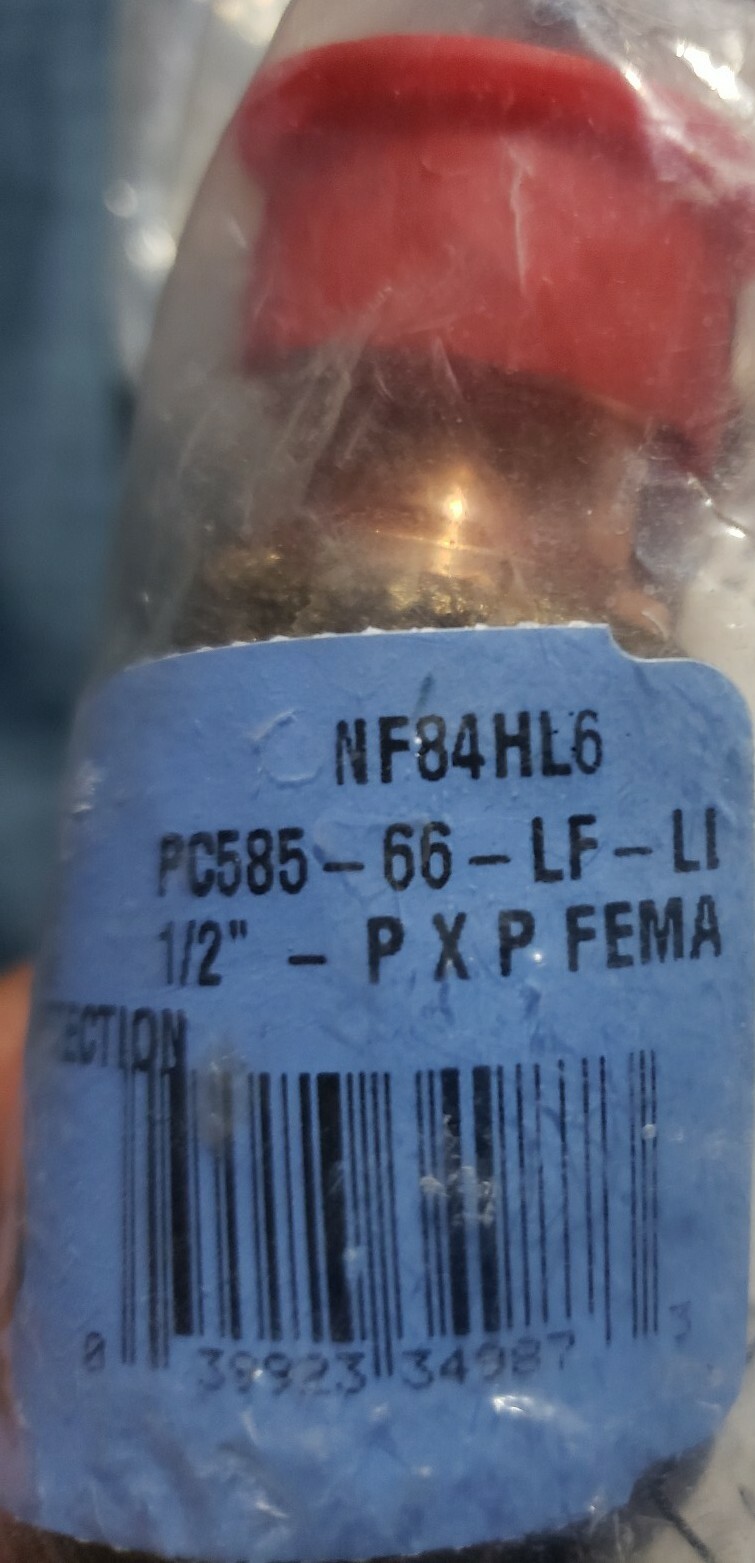 NIBCO HydraPure 1/2 inch propress ball valve pc585-66-LF | eBay