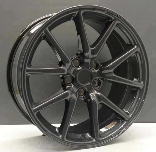 TESLA MODEL 3 18" AERO GREY ALLOY WHEEL RIM 1044221-00-C OEM GENUINE X1 ...