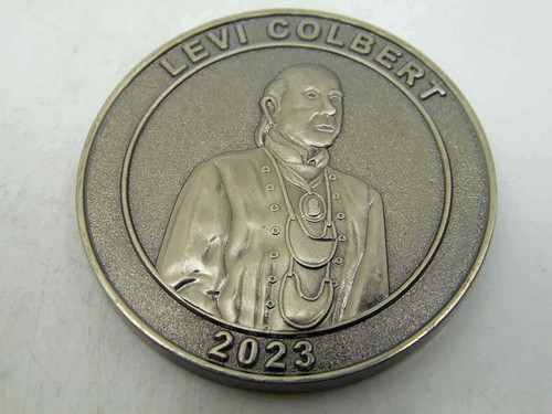 LEVI COLBERT CHICKASAW INKANA FOUNDATION CHALLENGE COIN | eBay