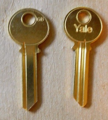 Original Yale Key Blanks GB Keyway 6 Pin - 2 Keys | eBay