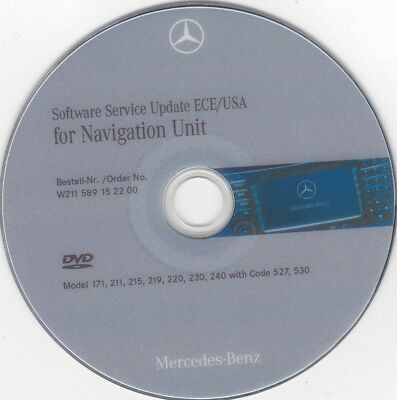 Mercedes-Benz NTG-1 Service Software Firmware Update for Navigation DVD ...