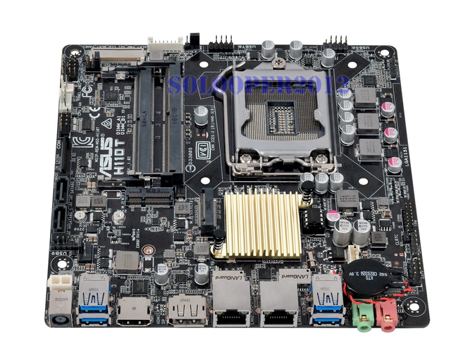 ASUS H110T LGA 1151 Intel H110 Motherboard Ddr4 DIMM Mini-itx Usb3.0 ...