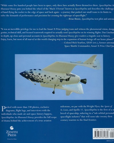 SpaceShipOne: An Illustrated History - (NEW Hardbound BOOK ...