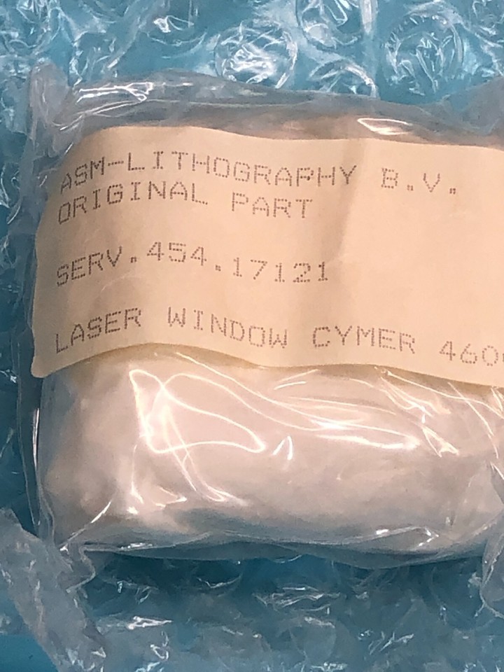 ASML SERV.454.17121 Laser Window Cymer 4600, 183519 | eBay