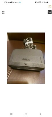 Original OEM Nintendo 64 N64 AC Power Supply Brick NUS-002 AC Adapter ...
