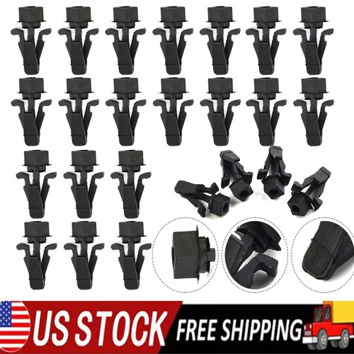 New 50/100Pc Retainer Clips Car Bumper Grille Retainer Fastener Clips ...