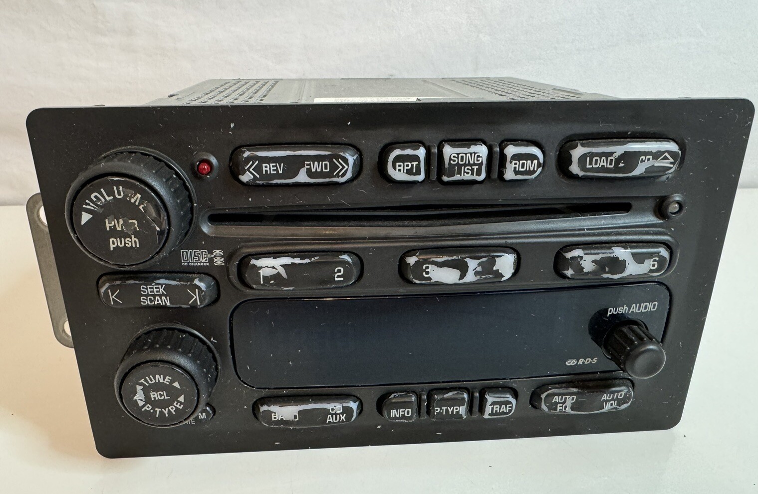 GM Car Radio 6 CD Disc Changer Stereo Receiver Delphi Delco Electronics ...