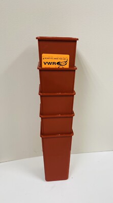 Lot of 5 VWR Biologicos Peligrosos Sharps Container 19001-001/8702V | eBay