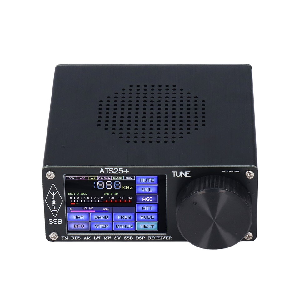 All Band Radio Receiver Portable FM LM SSB HAM Radio Receiver With 2 ...